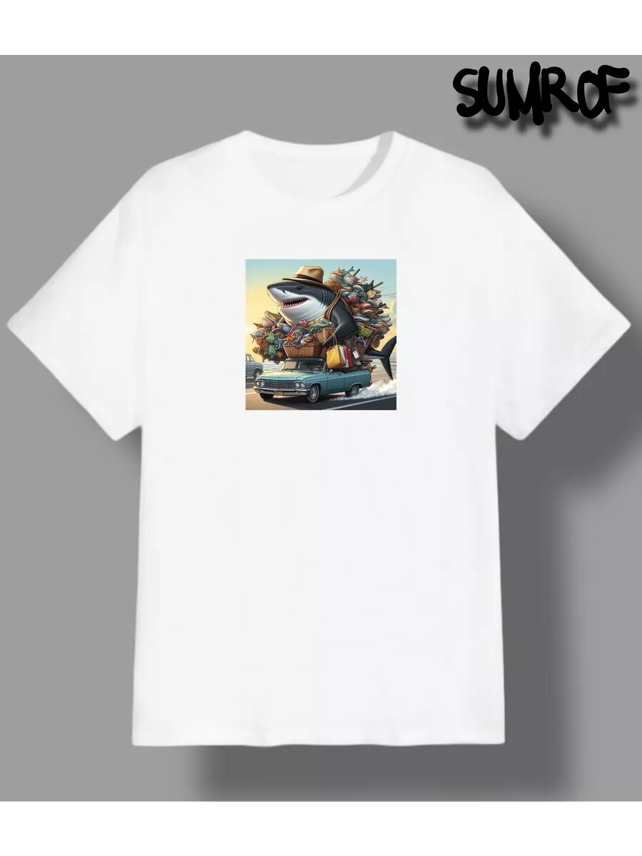 Футболка Акула