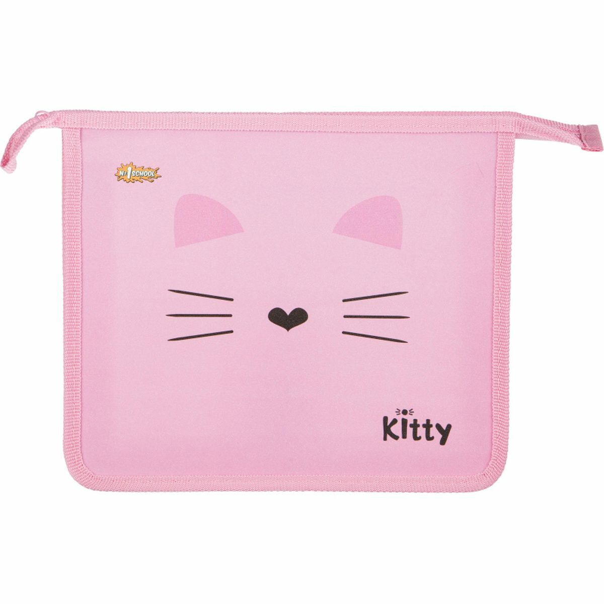 Папка для тетрадей 1 отделение, А5 Комус Класс Kitty, на молнии, 36шт.