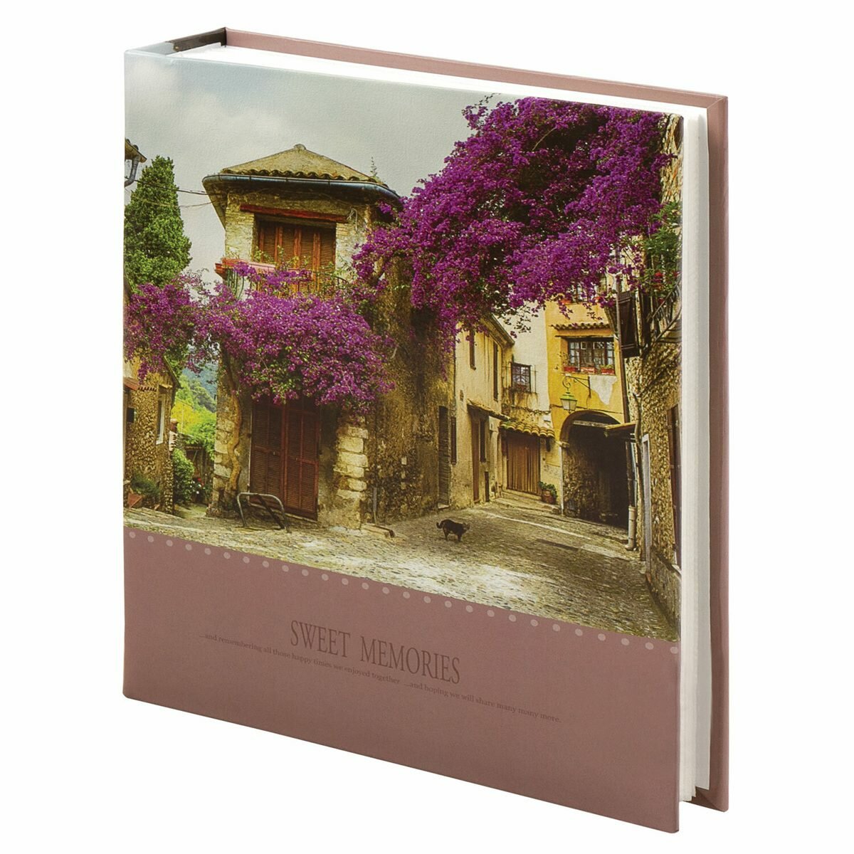 Фотоальбом Brauberg "Цветущая улица", на 200 фото 10х15см, твердая обложка, термосварка, 2шт. (391163)
