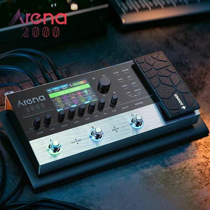 Процессор эффектов для электрогитары Donner Arena 2000