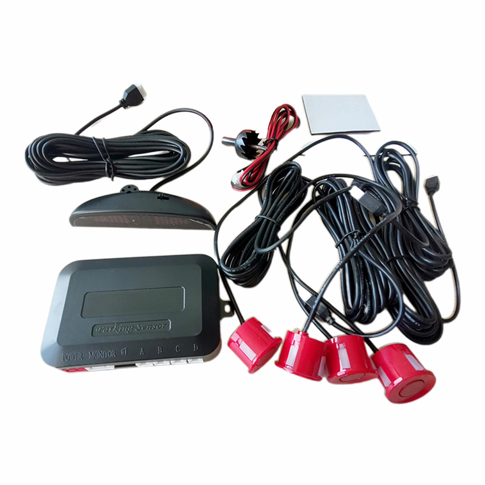 Для Smart Parktronic Для Автомобилей Светодиодный Дисплей Детекторная Система Подсветки Заднего Хода Парковочные Радары Монитор С 4 Датчиками