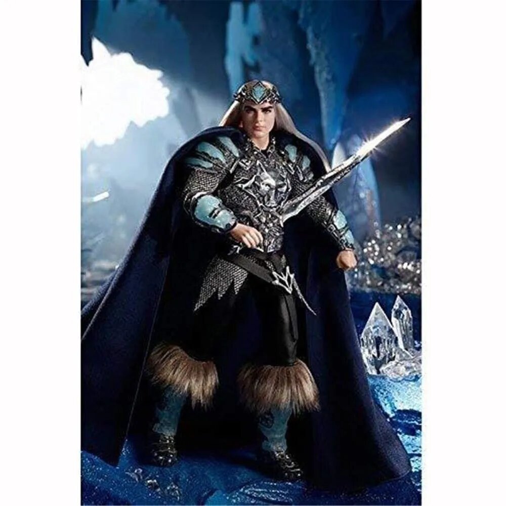 Король Хрустальной Пещеры, Мускулистый Кен, Кукла Барби, Корона и меч