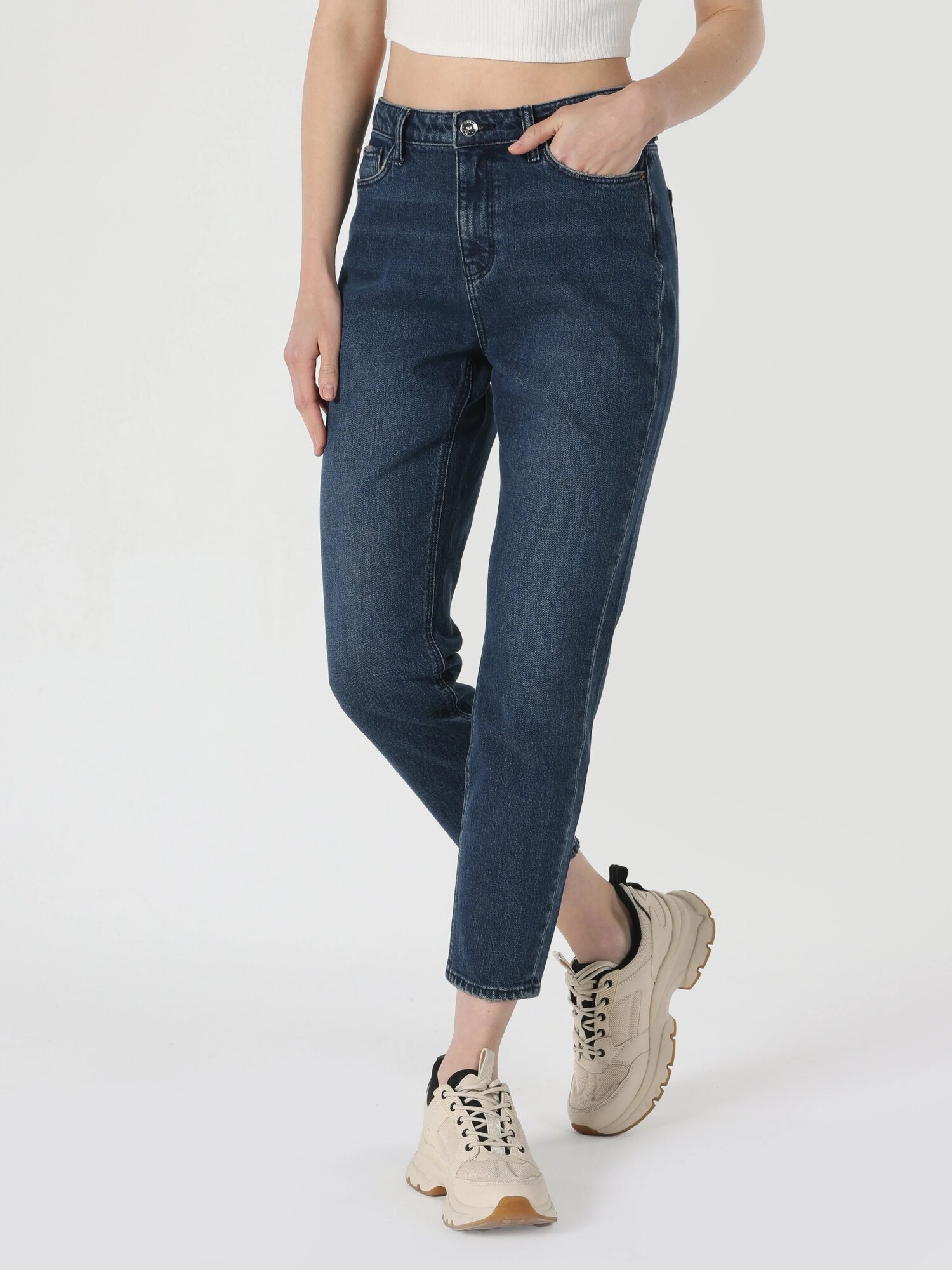 Джинсы мом 896 MARIA Mom Fit 