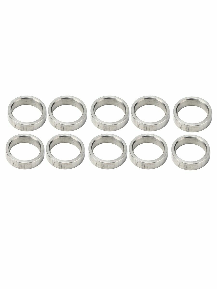Шайба из нержавеющей стали, наружный диаметр 15 мм, внутренний диаметр 12 мм, набор аксессуаров из 10 шт.