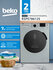 Стиральная машина Beko RSPE78612S, серебристая, фронтальная загрузка, 7 кг, A+++...