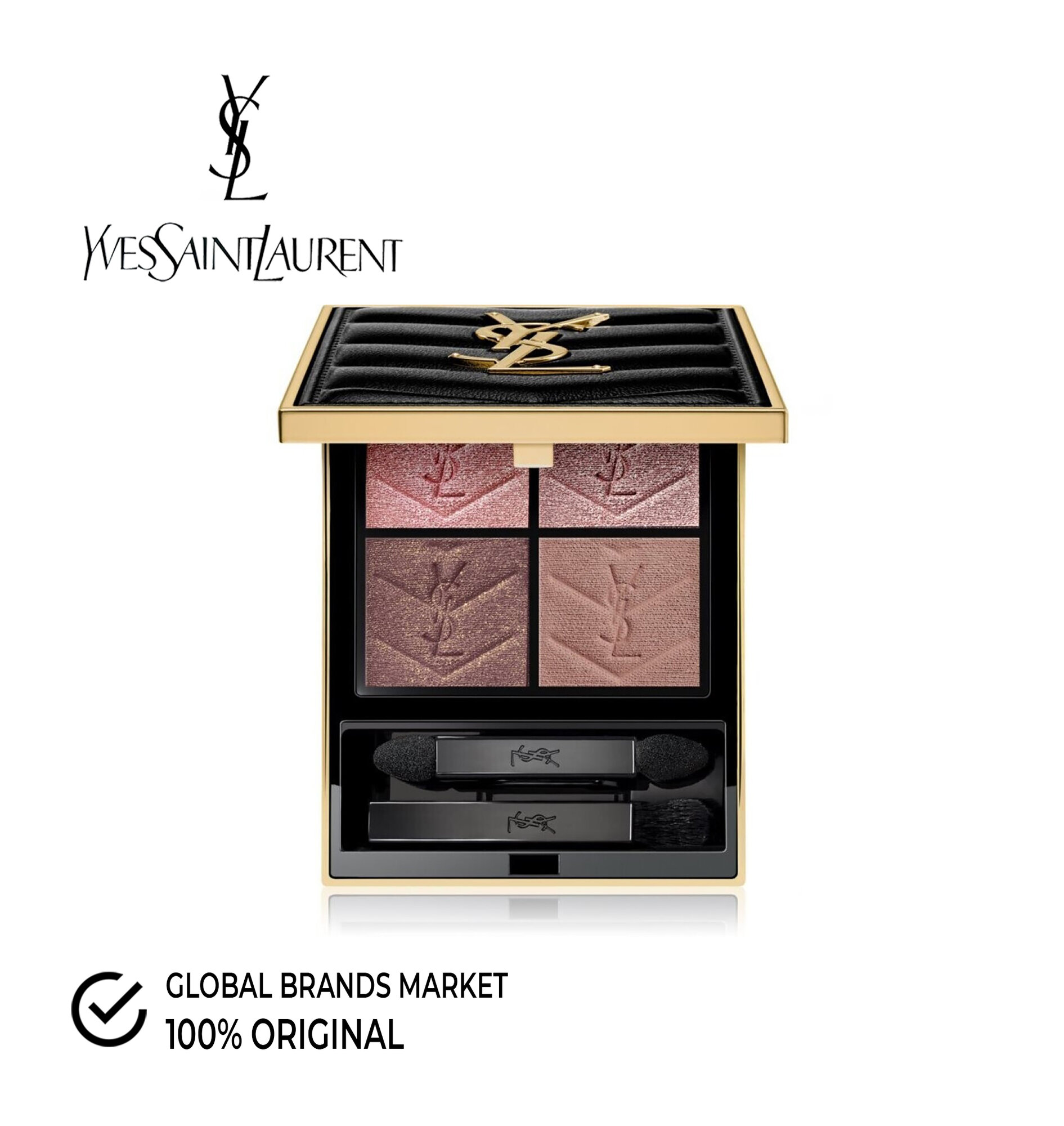 Тени для век Yves Saint Laurent Mini Clutch Shadow Palette, 400 Babylone Roses