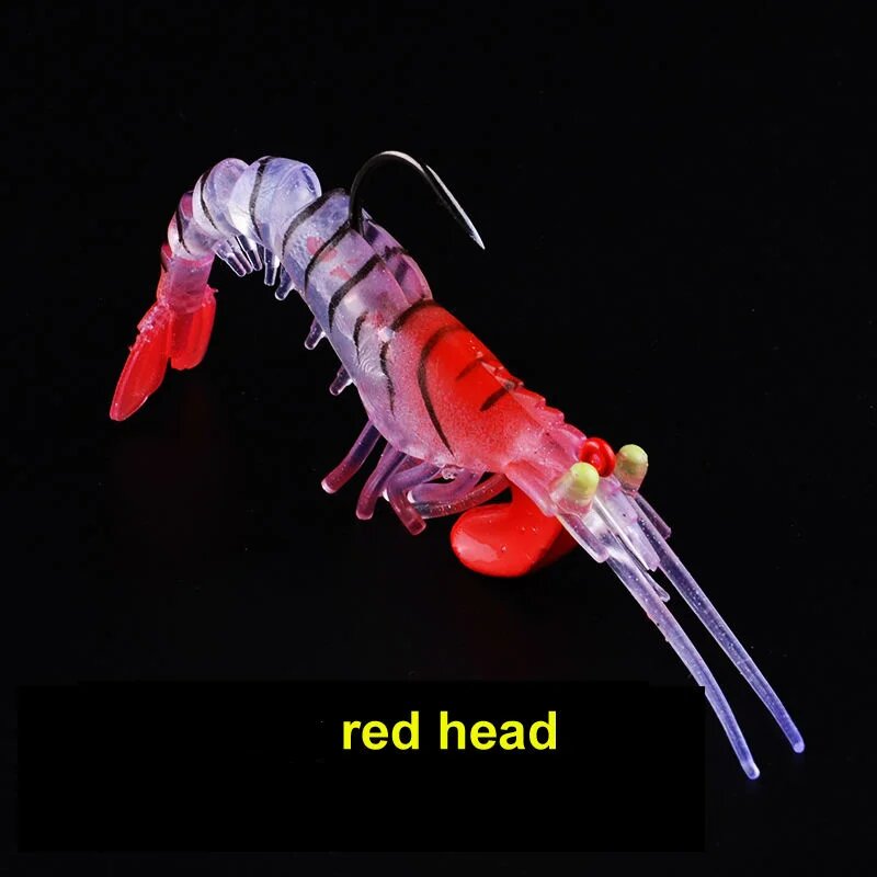 FJORD Многосекционные креветки 6.5/12.5/17г Красный, 12g, red head