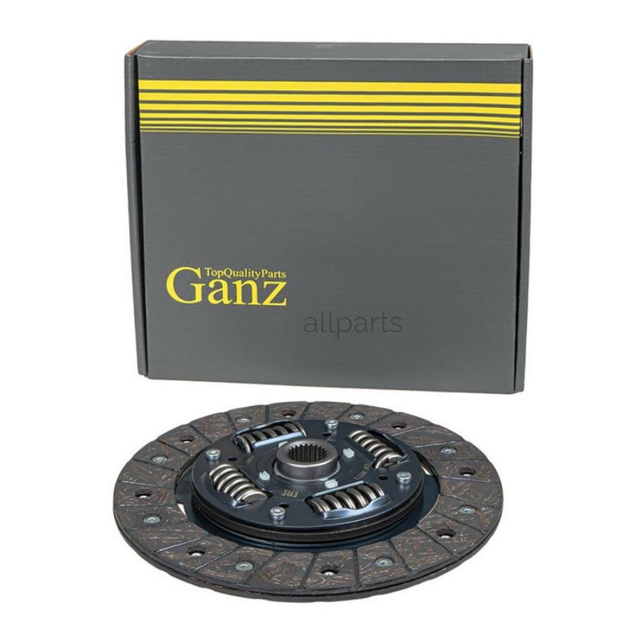 GANZ GIE36272 Диск сцепления для AUDI A4(B5)/A6(C5)/VW Passat B5 mot.1,8T/1,9TDI GANZ GIE36272