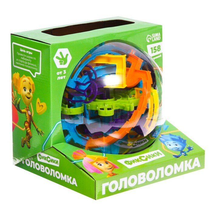 Головоломка для детей Фиксики "Лабиринтус" 158 уровней