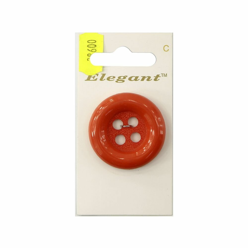 Пуговица BLUMENTHAL LANSING "Elegant", 38 мм, красная