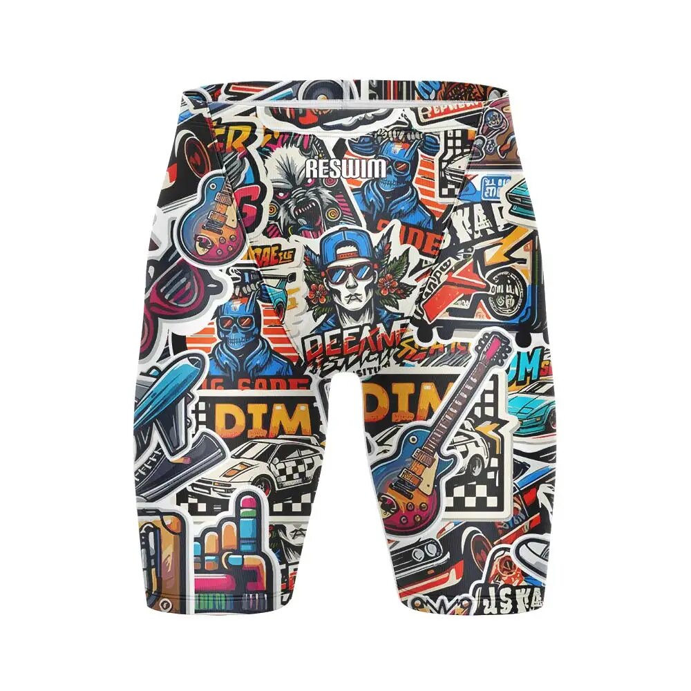 Мужские гидрошорты для плавания Lycra, Spandex L, 7