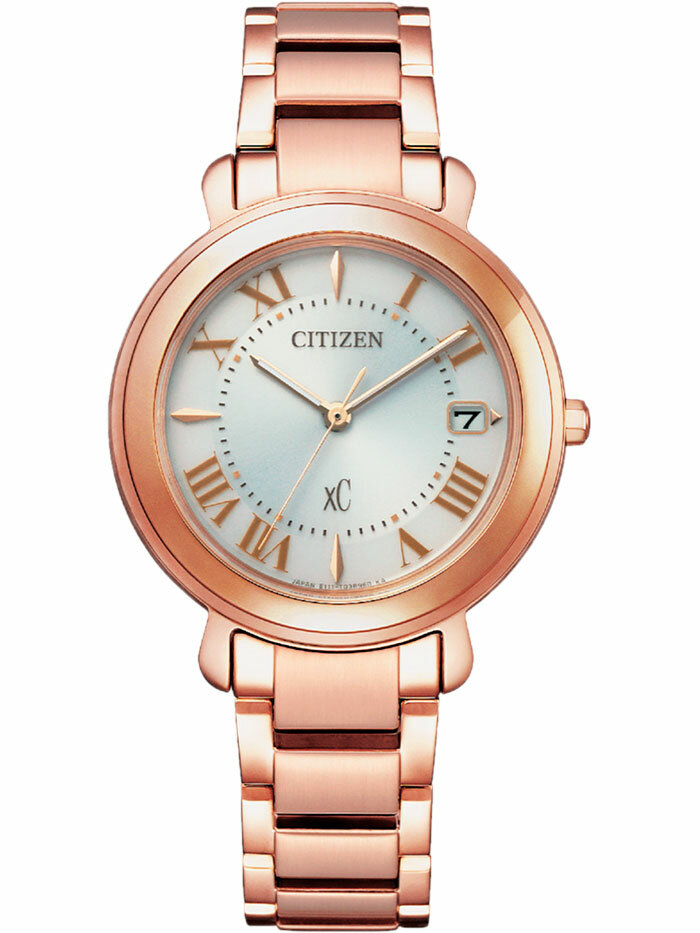 Наручные часы CITIZEN Eco-Drive, золотой, белый, серебряный — фото 1