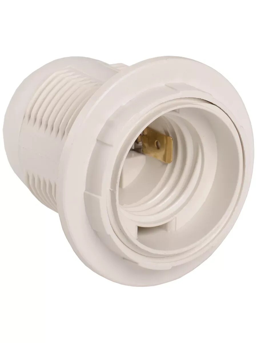 Патрон е27 для люстры с кольцом