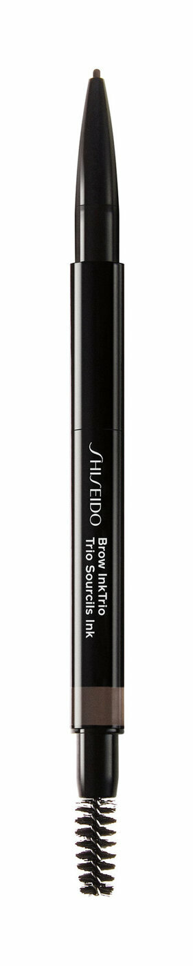 SHISEIDO InkTrio Карандаш для бровей моделирующий 3 в 1, 0,06 г 0,25 г, 03 Deep brown