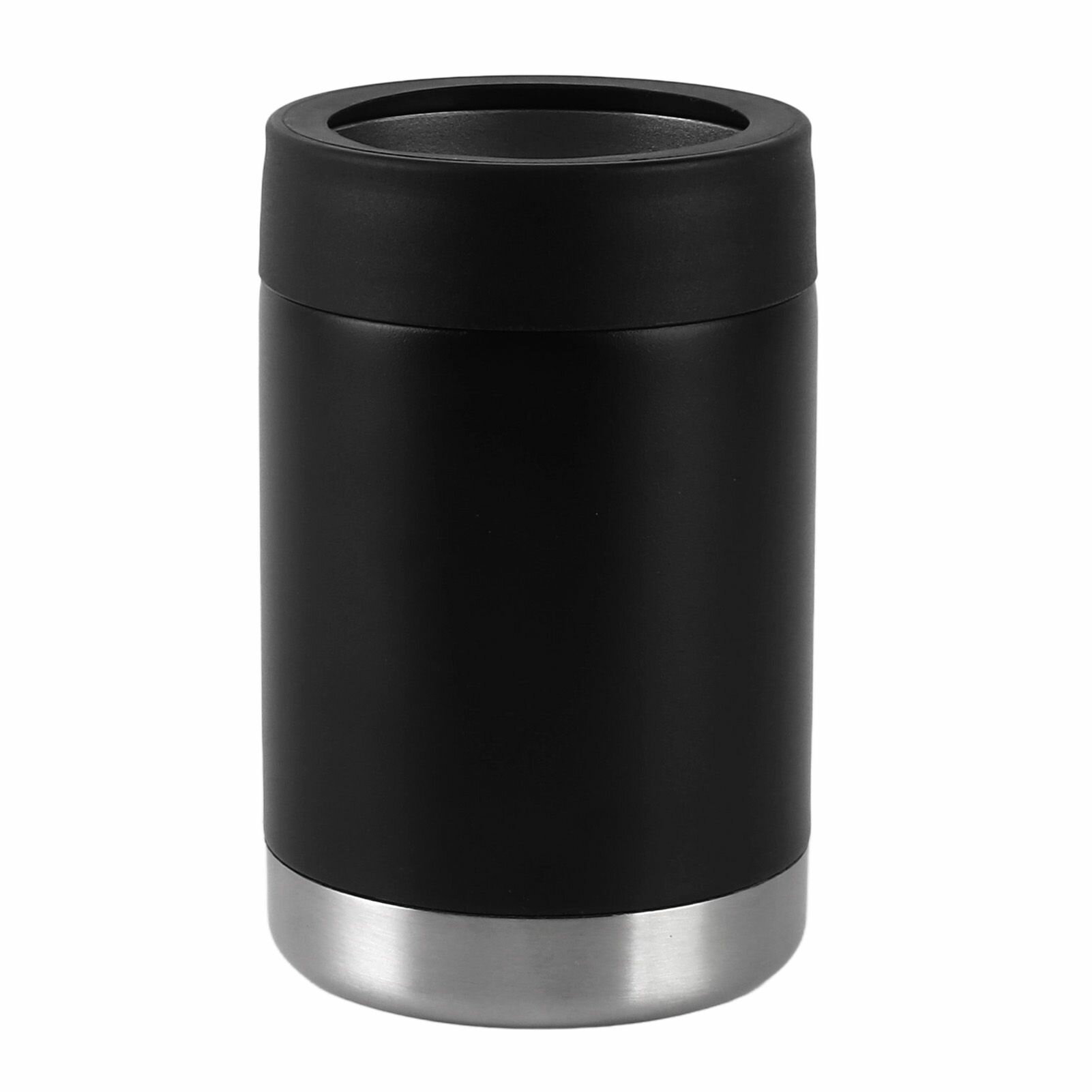 Термочехол для банок 350 мл черный двойные стенки