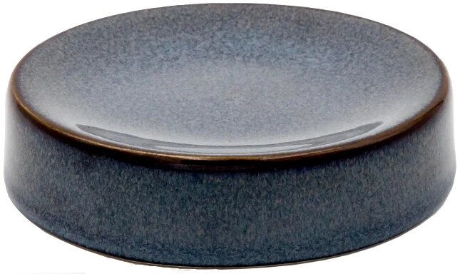 Мыльница Ridder Abby 2160337 керамическая, настольная, круглая