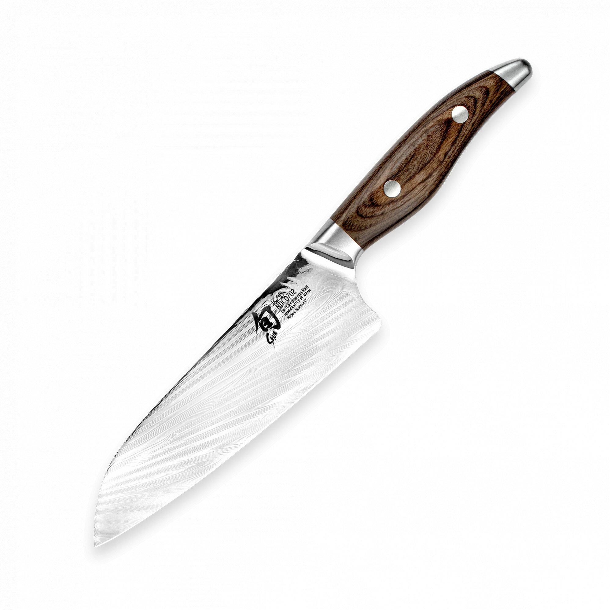 Нож кухонный, Сантоку, 18.0 см, 72 слоя KAI-NDC-0702 Shun Nagare