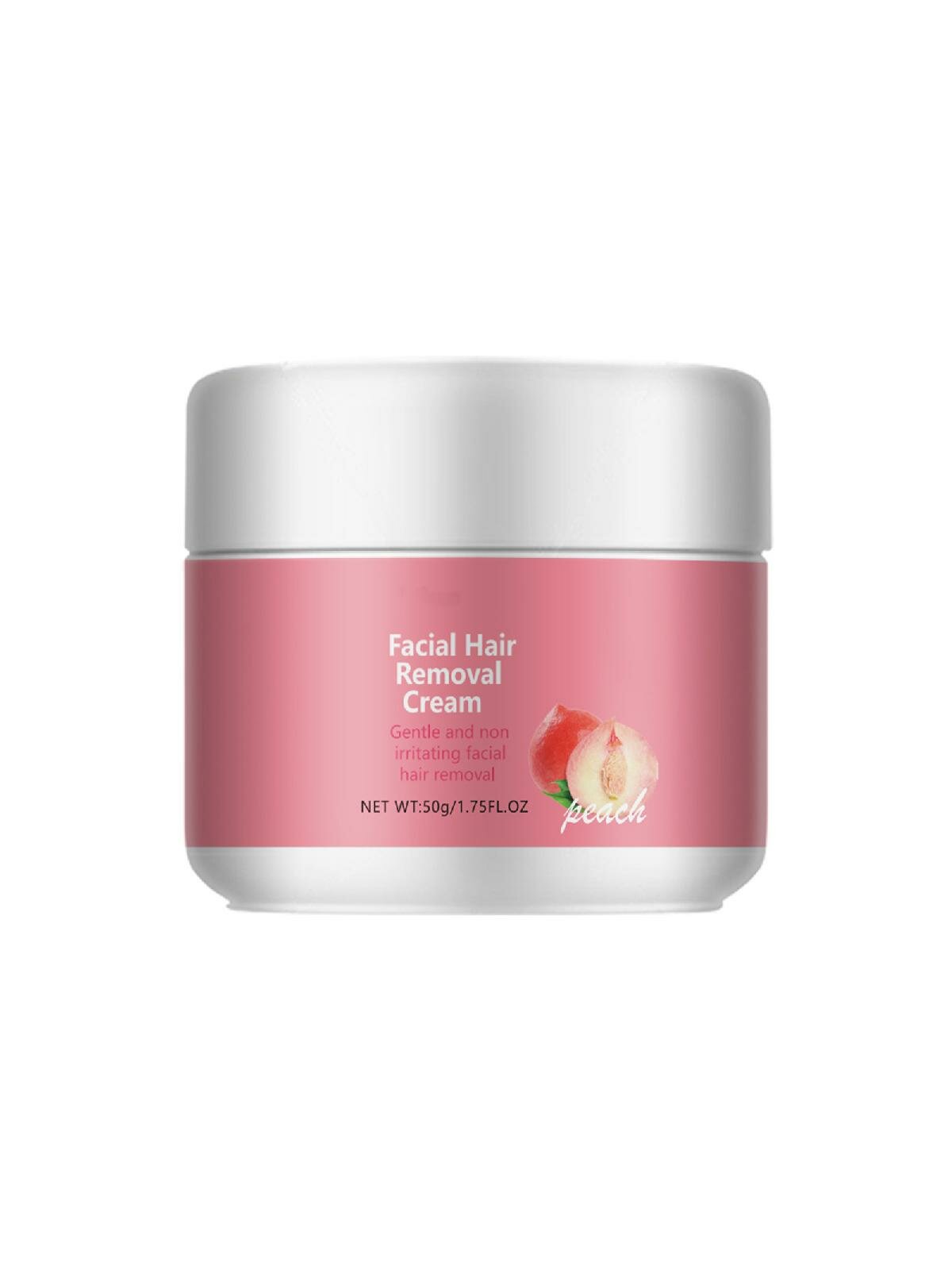 Крем-депилятор для лица, Персиковый Крем для удаления волос на верхней губе и подбородке для женщин, Женское средство для удаления волос на лице для чувствительной кожи, нежное и не раздражающее (2ШТ)