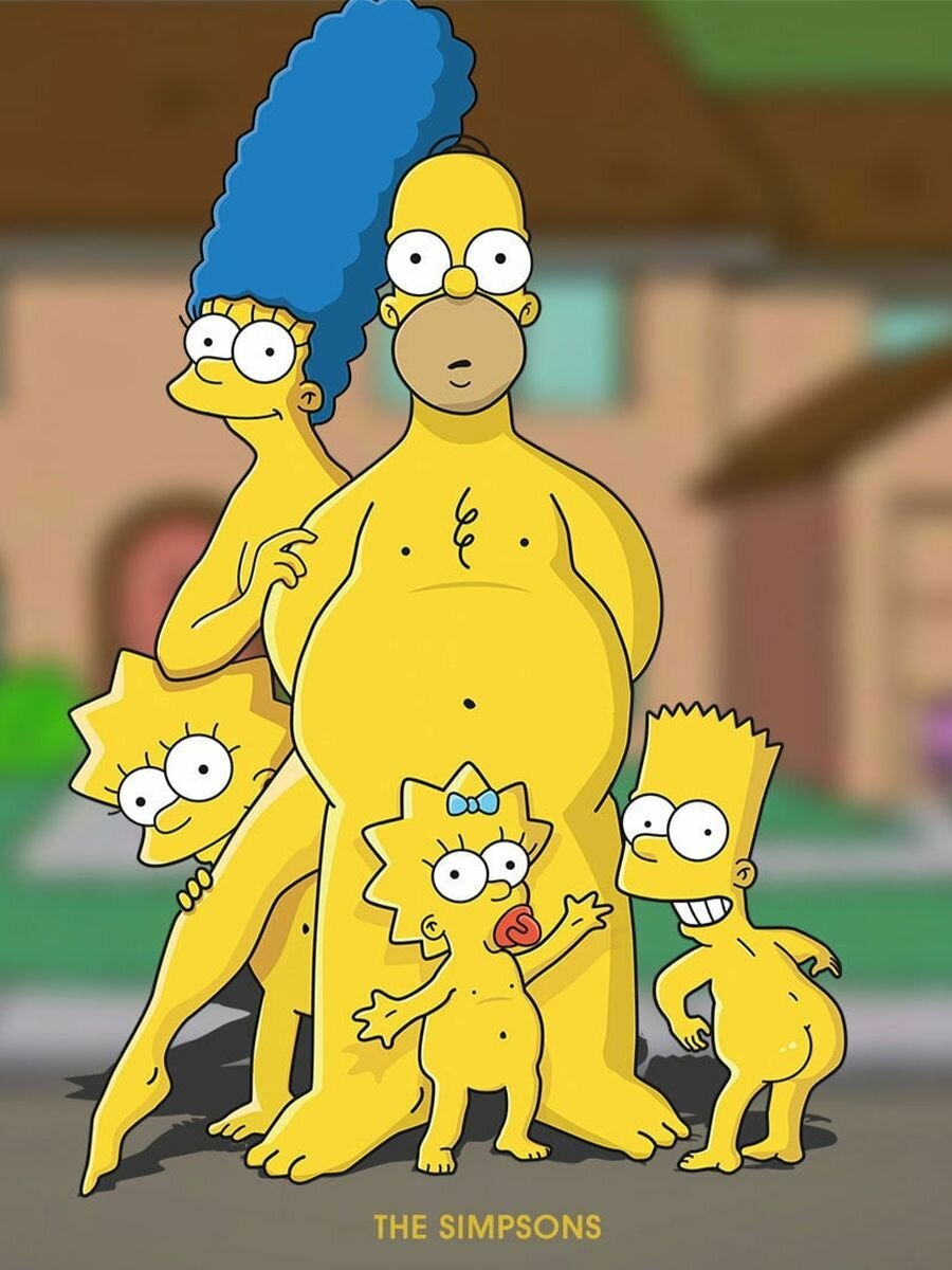 Постер для интерьера на стену (50х70 см). Мультсериал "Симпсоны" (The Simpsons)