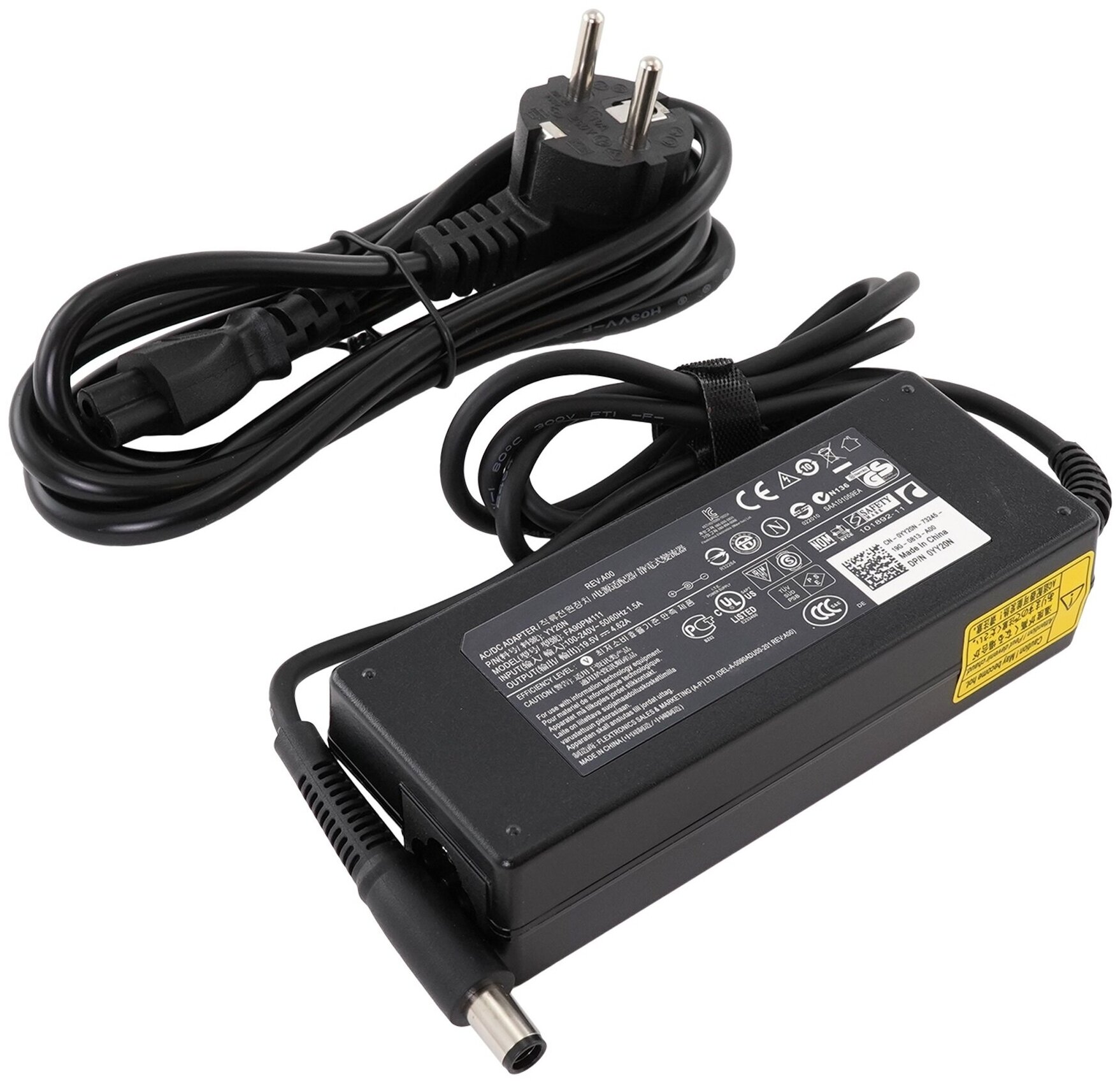 Блок питания для ноутбука Dell 19.5V 4.62A (90W) 7.4x5мм