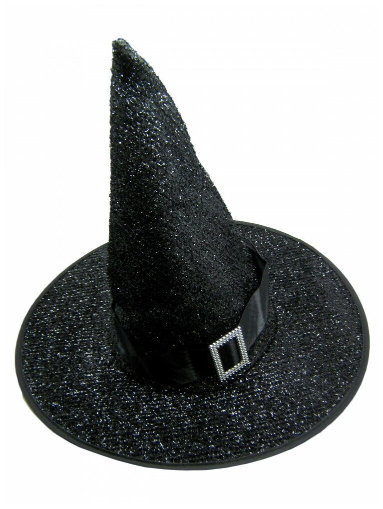 Колпак Ведьмы блестящий с пряжкой