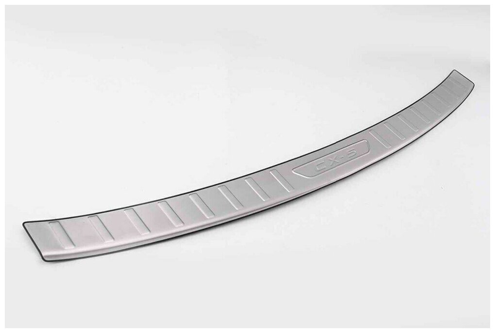 Комплект накладок на задний бампер Mazda CX-5/ Мазда CX-5 Black 2018-2021 г. в