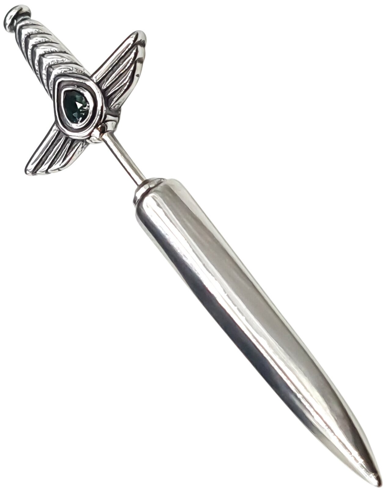 Серьги, циркон, фианит