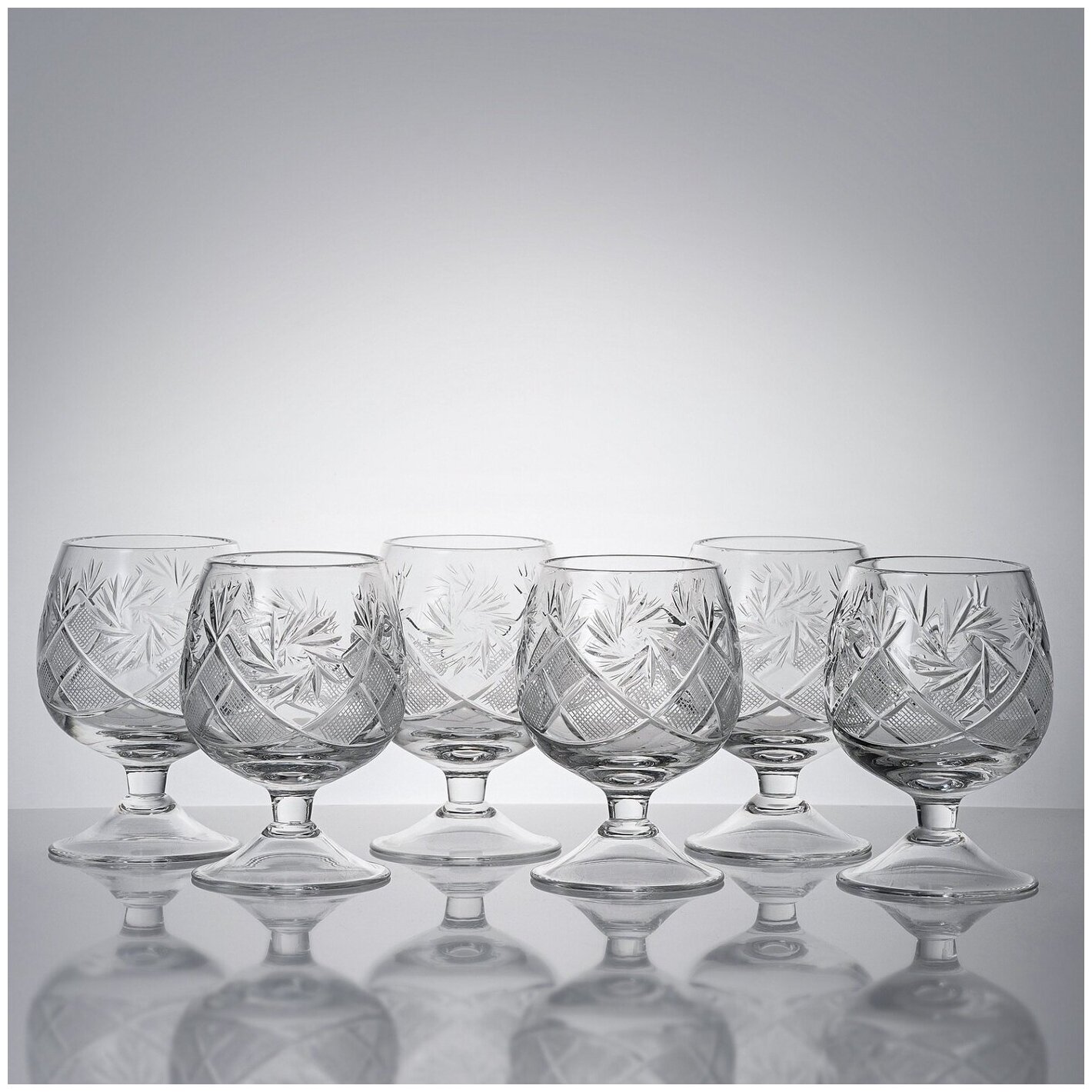 Набор фужеров Неман 5290 1000/1, хрусталь, 200 гр, 6 шт.