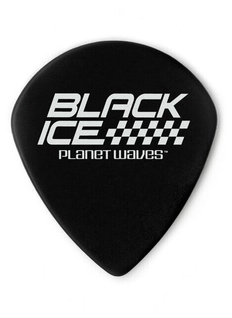 3DBK4-10 Black Ice Medium Медиаторы черные, средние, 10шт Planet Waves