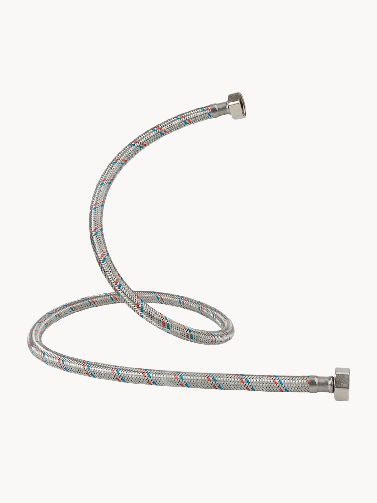 Гибкая подводка IDDIS Optima Home 926ABS05ZP, F1/2xF1/2, SS304, латунь, 0,5 м