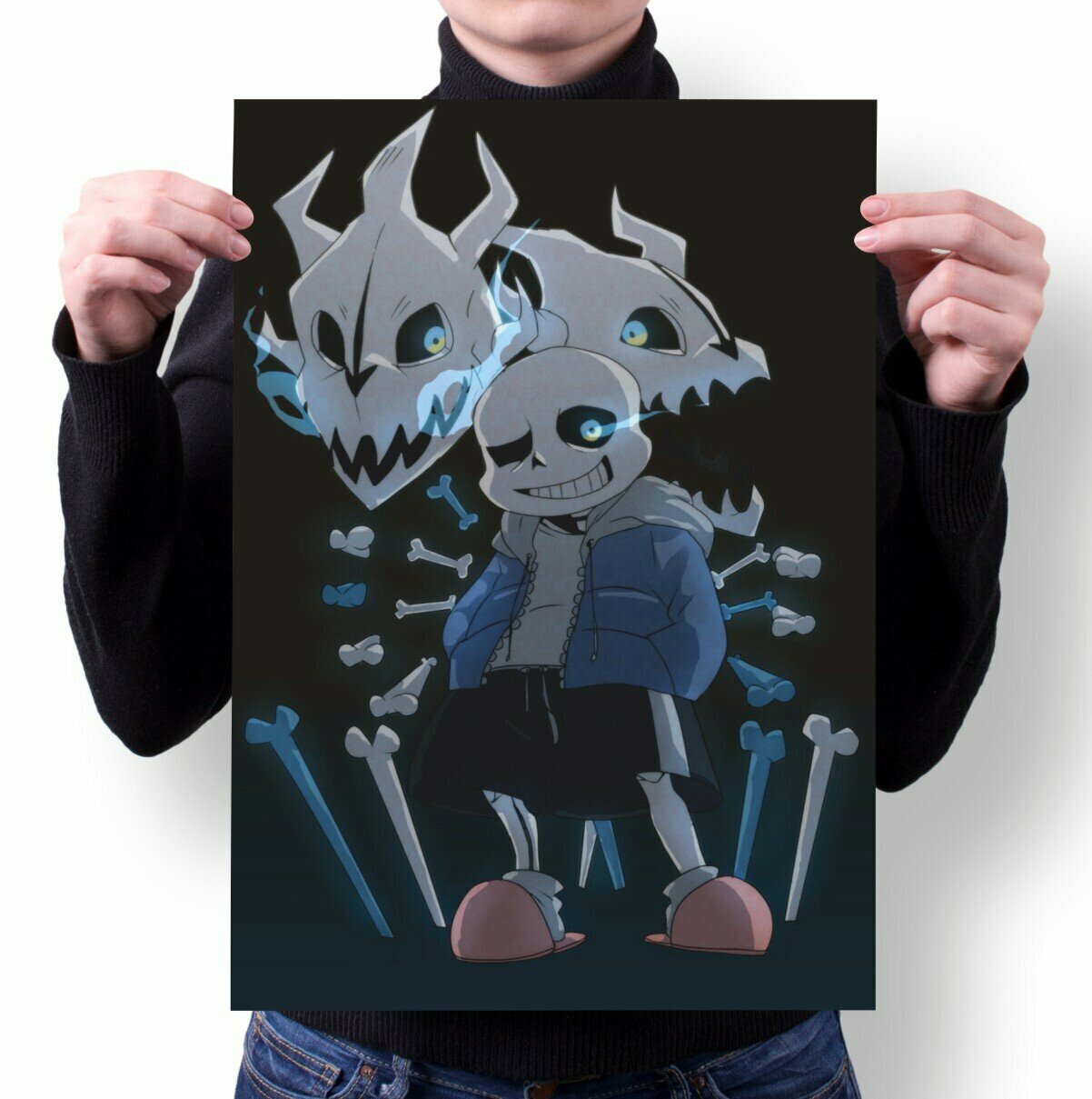 Плакат А1 Принт "Андертейл, Undertale" - 14