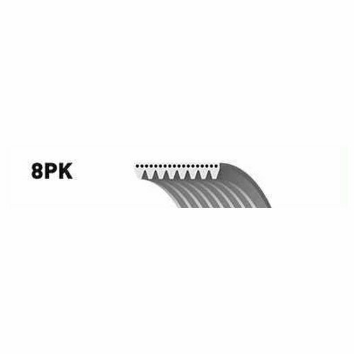Ремень поликлиновой Gates 8PK1225 для Mazda 3 (1999-2009), Mazda 5 (2005-2010), Mazda 6 (2002-2008)
