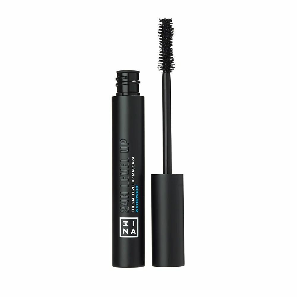 Водостойкая Тушь для Ресниц 3INA (Мина, Зина) The 24h Level Up Mascara Waterproof, Цвет - 900 (Классический Чёрный)