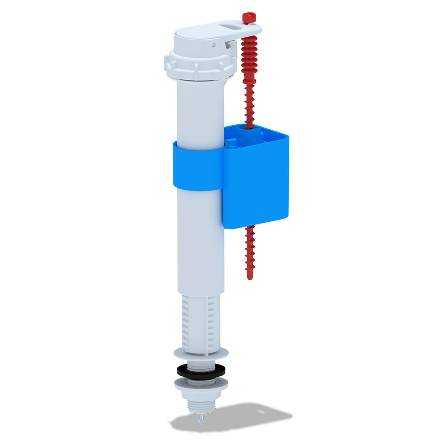 Клапан АНИ Пласт WC5510, пластик, нижняя подводка, регулировка по высоте