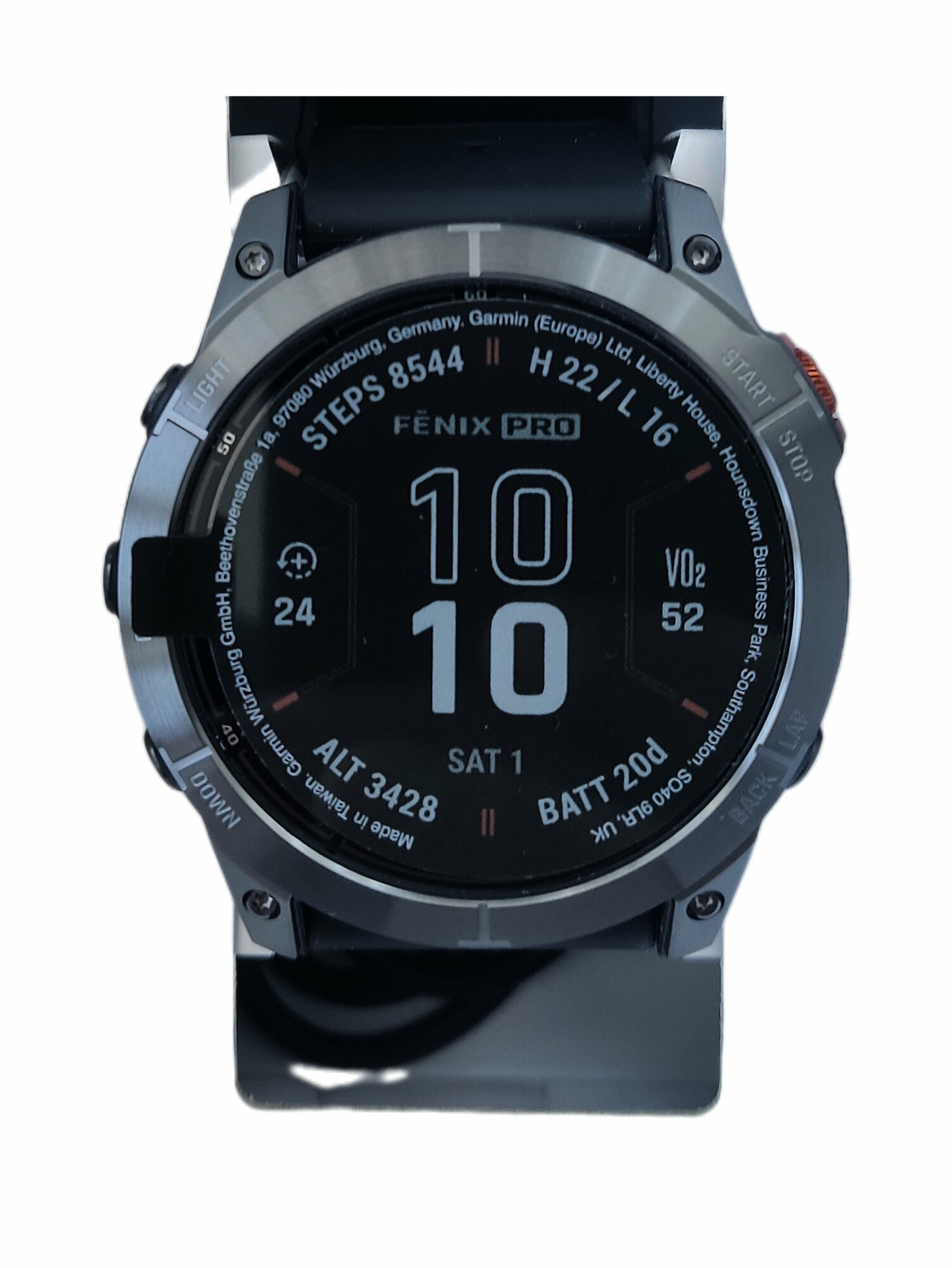Смарт-часы GARMIN Fenix 7X PRO Solar Edition серый с черным ремешком (010-02778-01)