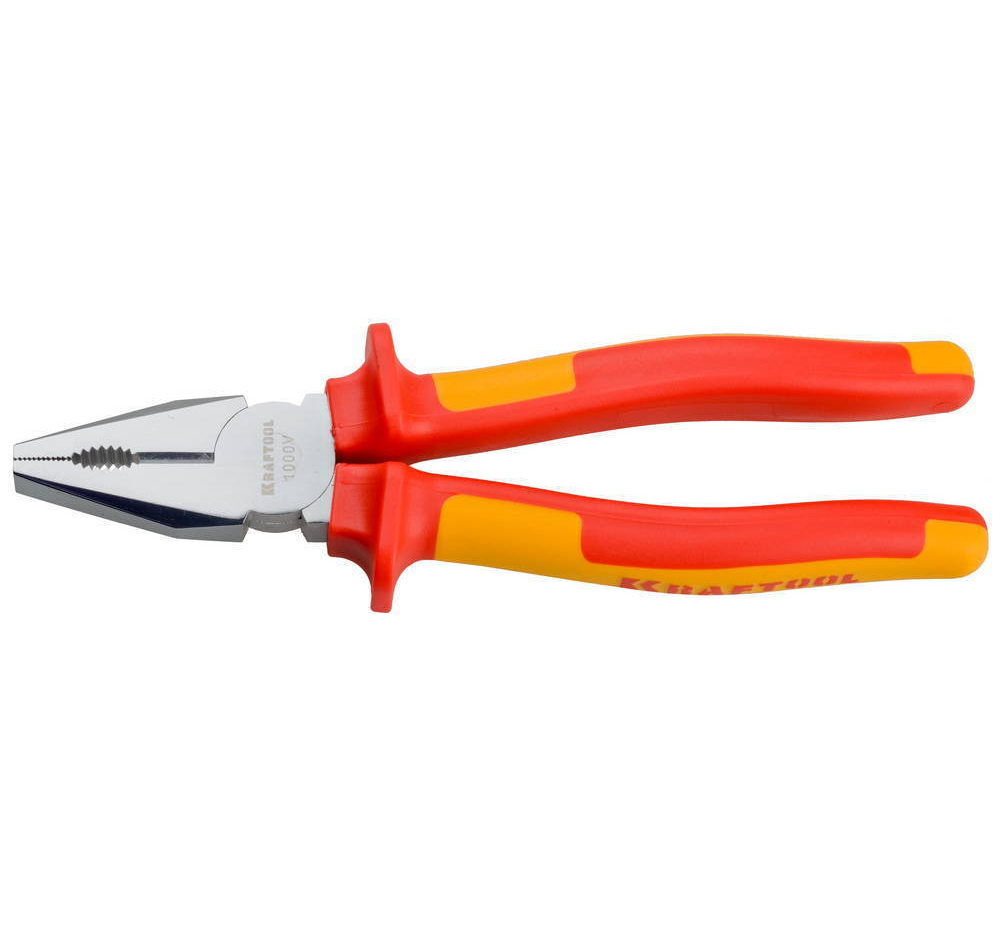 KRAFTOOL Electro-Kraft, 200 мм, хромированные плоскогубцы (2202-1-20)