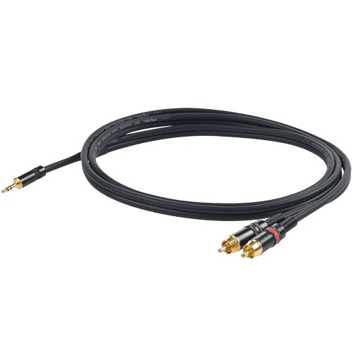 Кабель аудио 1xMini Jack - 2xRCA Proel CHLP215LU15 1.5m