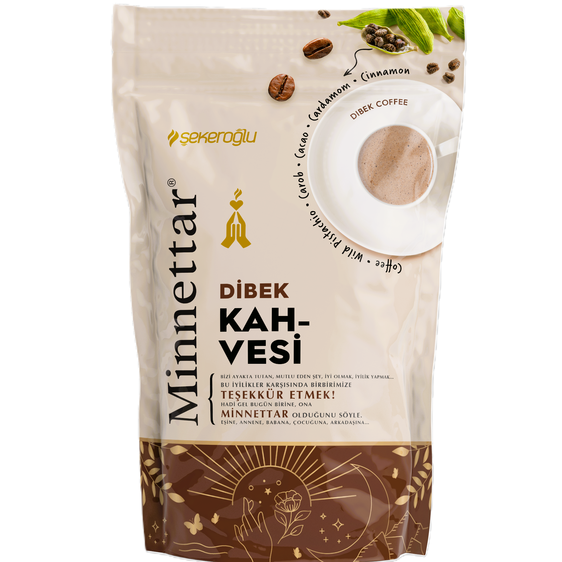 Кофе молотый натуральный Sekeroglu Minnettar Дибек