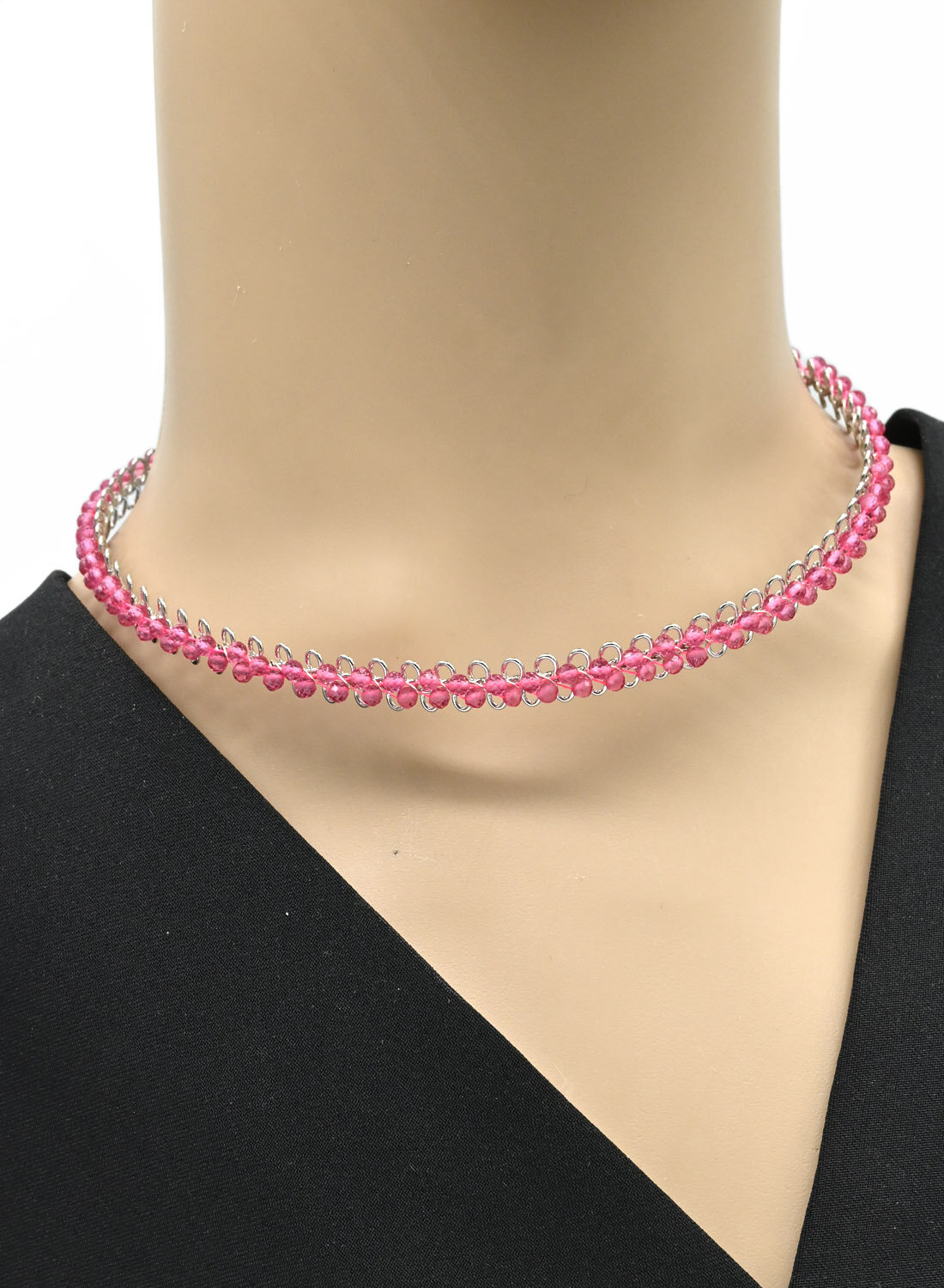 Чокер, циркон