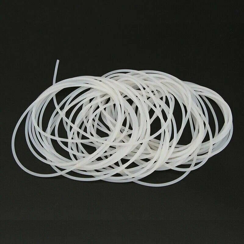 Шнур силиконовый, диаметр 2 мм, для уплотнения, герметизации швов, соединений, замены стандартных прокладок, длина - 10 метров