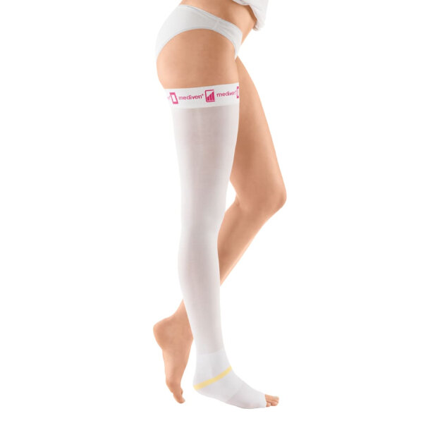 Чулки компрессионные MEDIVEN STRUVA 23 арт.8360102 (917-1) р. II (белый)