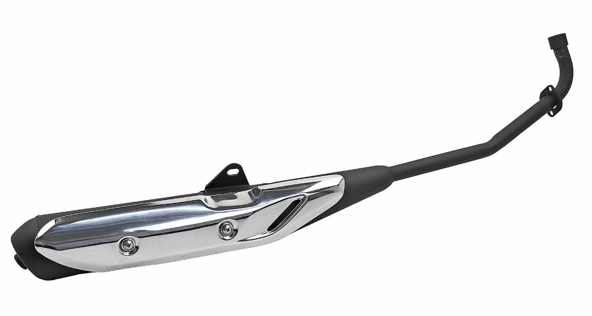 Глушитель Альфа SA Max с хром накладкой