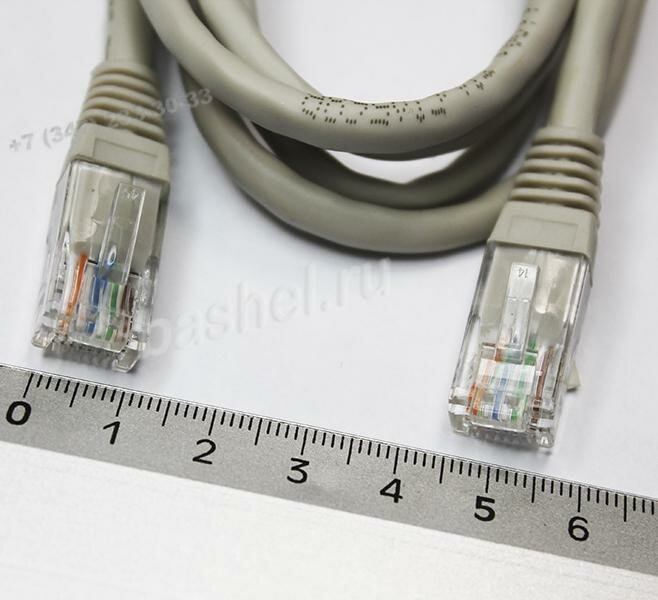 Патч-корд 5e категории 30,0 м, серый, DAYTON