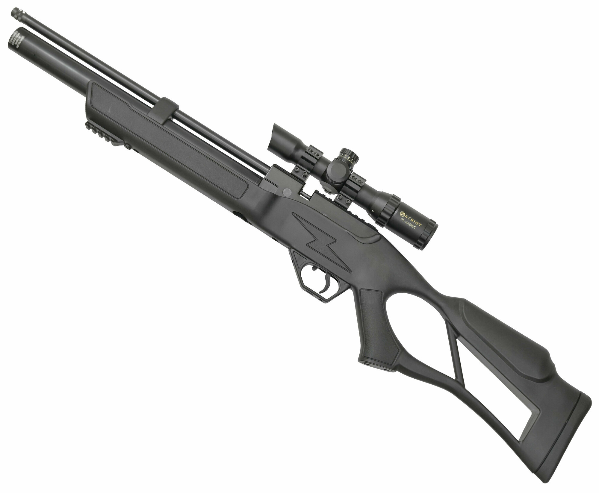 Пневматическая винтовка Hatsan Flash 5.5 мм (PCP, пластик)