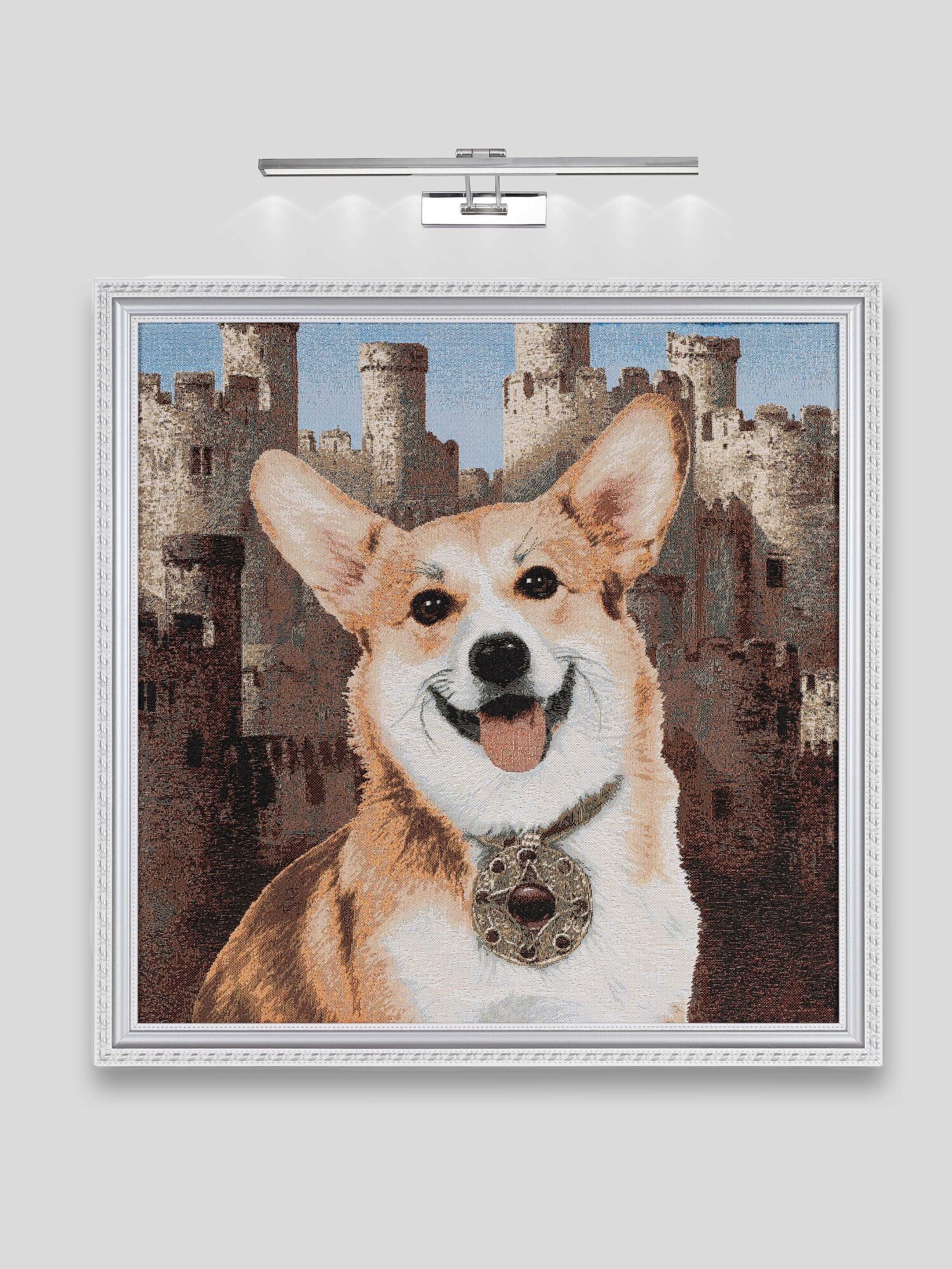 Картина гобеленовая на стену Магазин гобеленов "Корги" 52*52 гобелен интерьерная