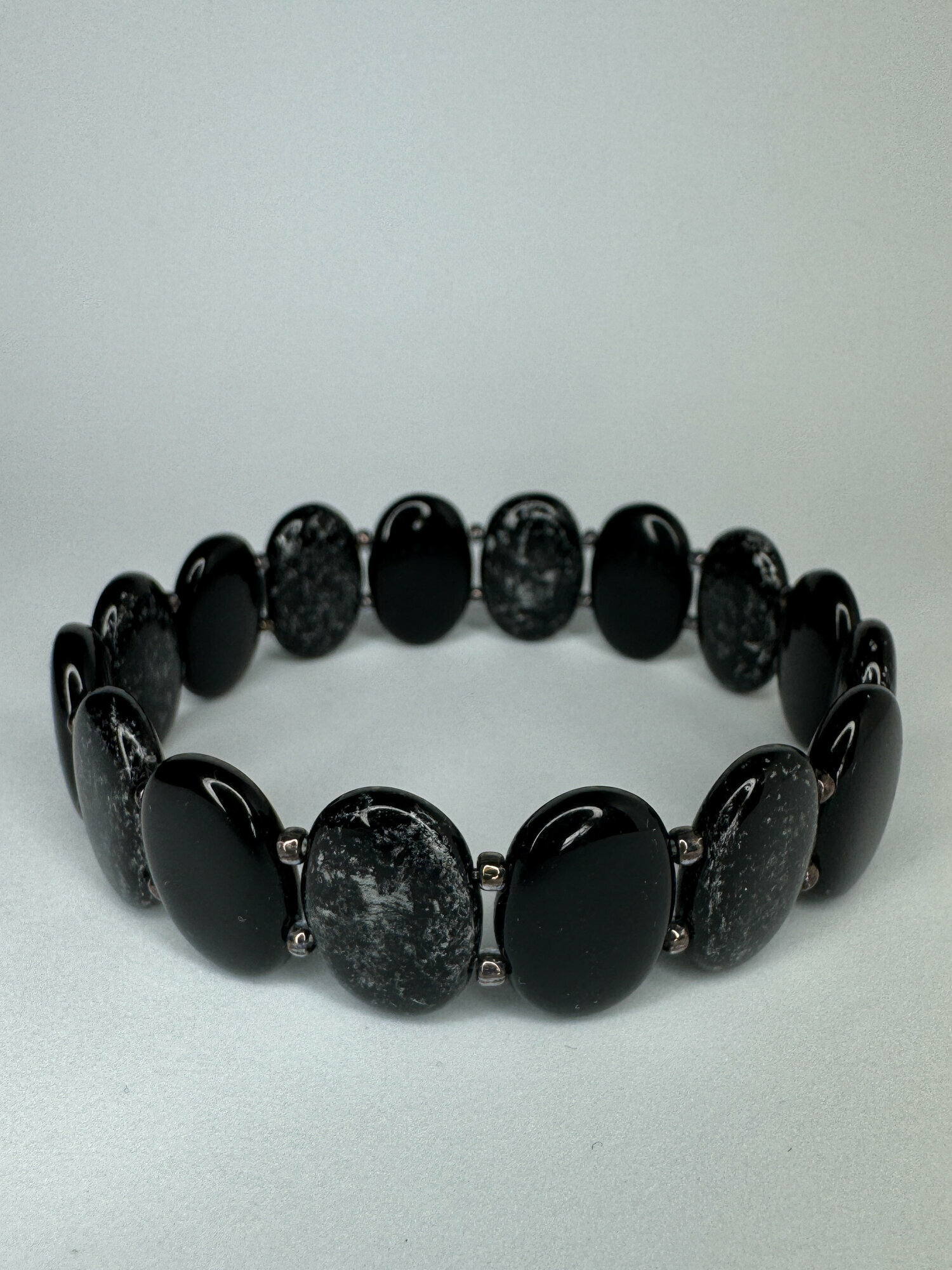 Браслет Bohemia Style, стекло, хрусталь, богемское стекло, бисер