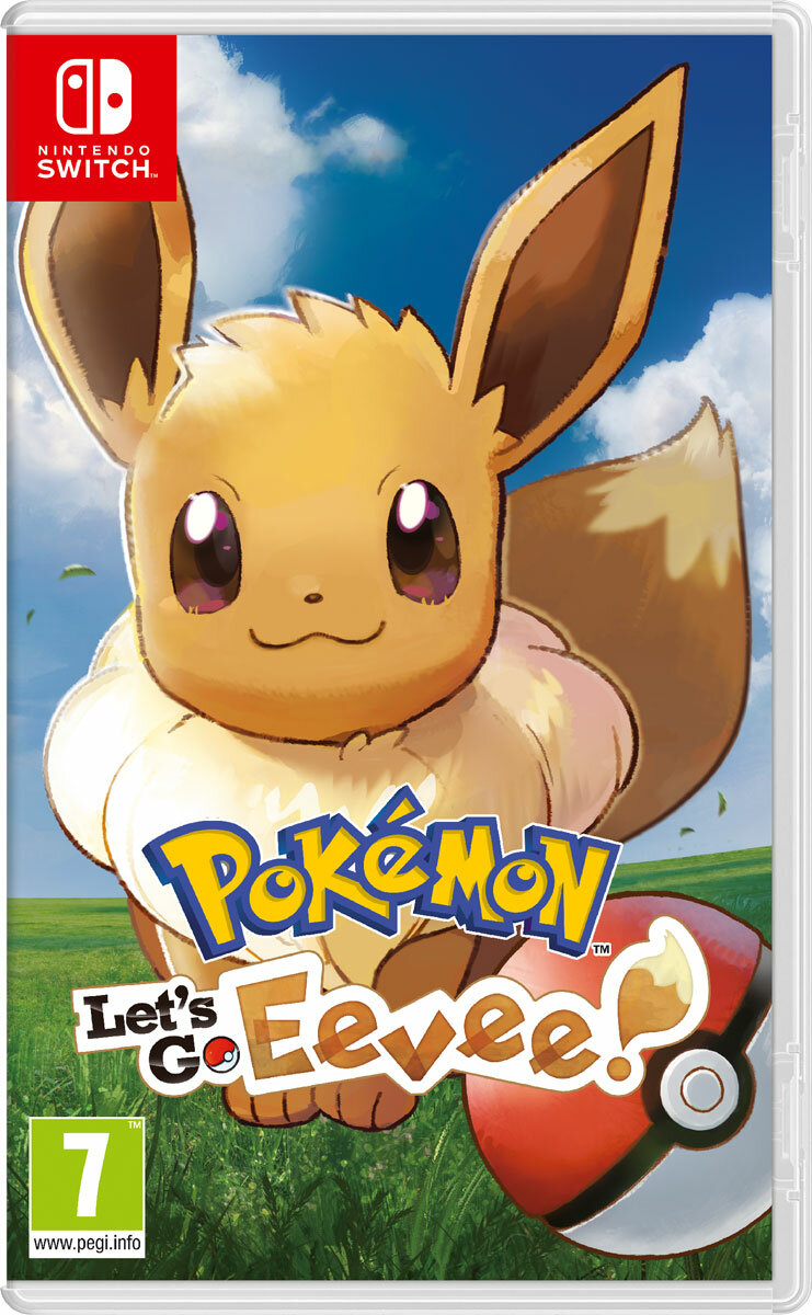 Игра Pokemon: Let's Go Eevee! (английская версия) для Nintendo Switch
