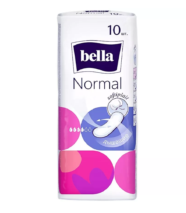 Прокладки впитывающие BELLA Normal, 10 шт