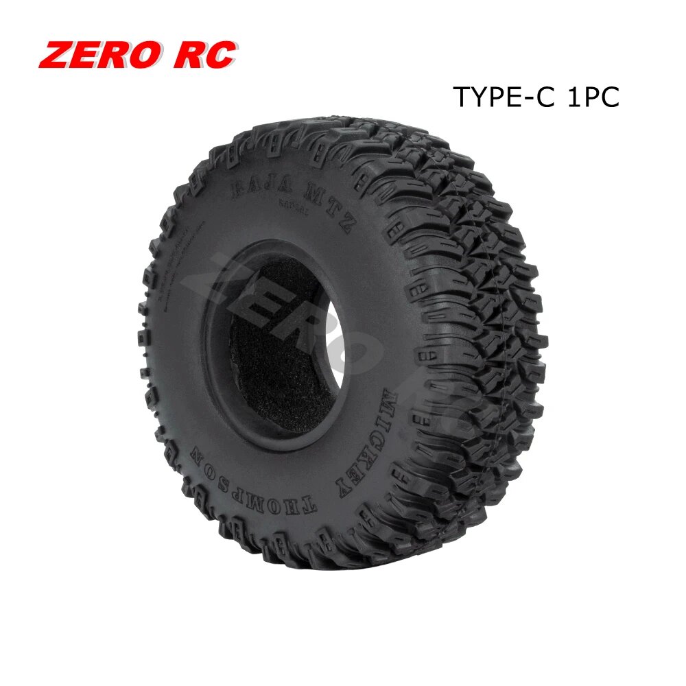 COOL RACING Мягкие шины для RC автомобиля 1.55", резина Черный, TYPE-C 1PC