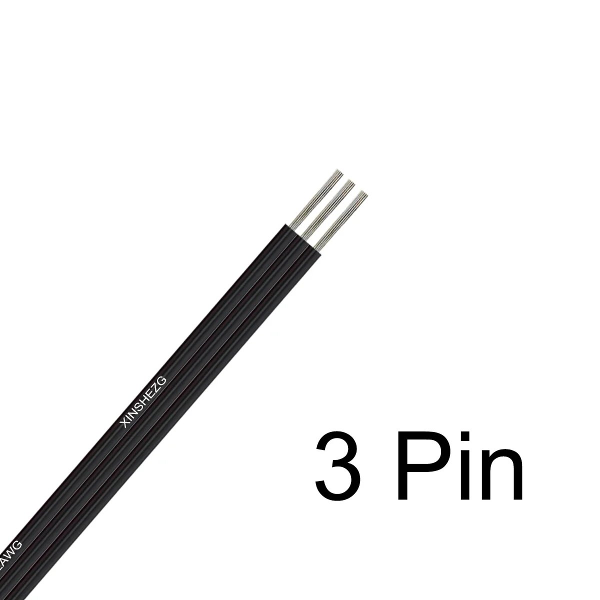 DelightFire Удлинительные кабели для светодиодных лент 22 AWG, 3 Pin B, 5m